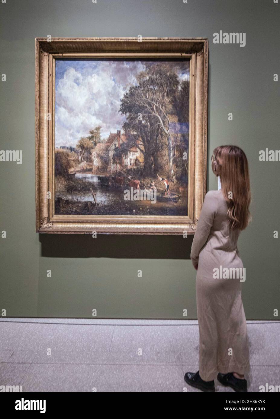 London UK Tuesday 26 Oct 2021 The Valley Farm ,1835 ,Royal Academy Late ...