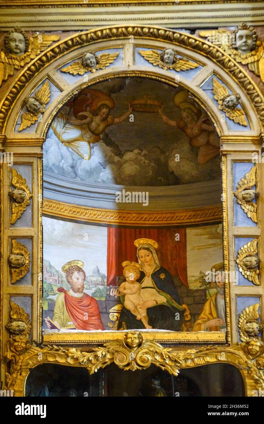 Spello san lorenzo church hi-res stock photography and images - Alamy