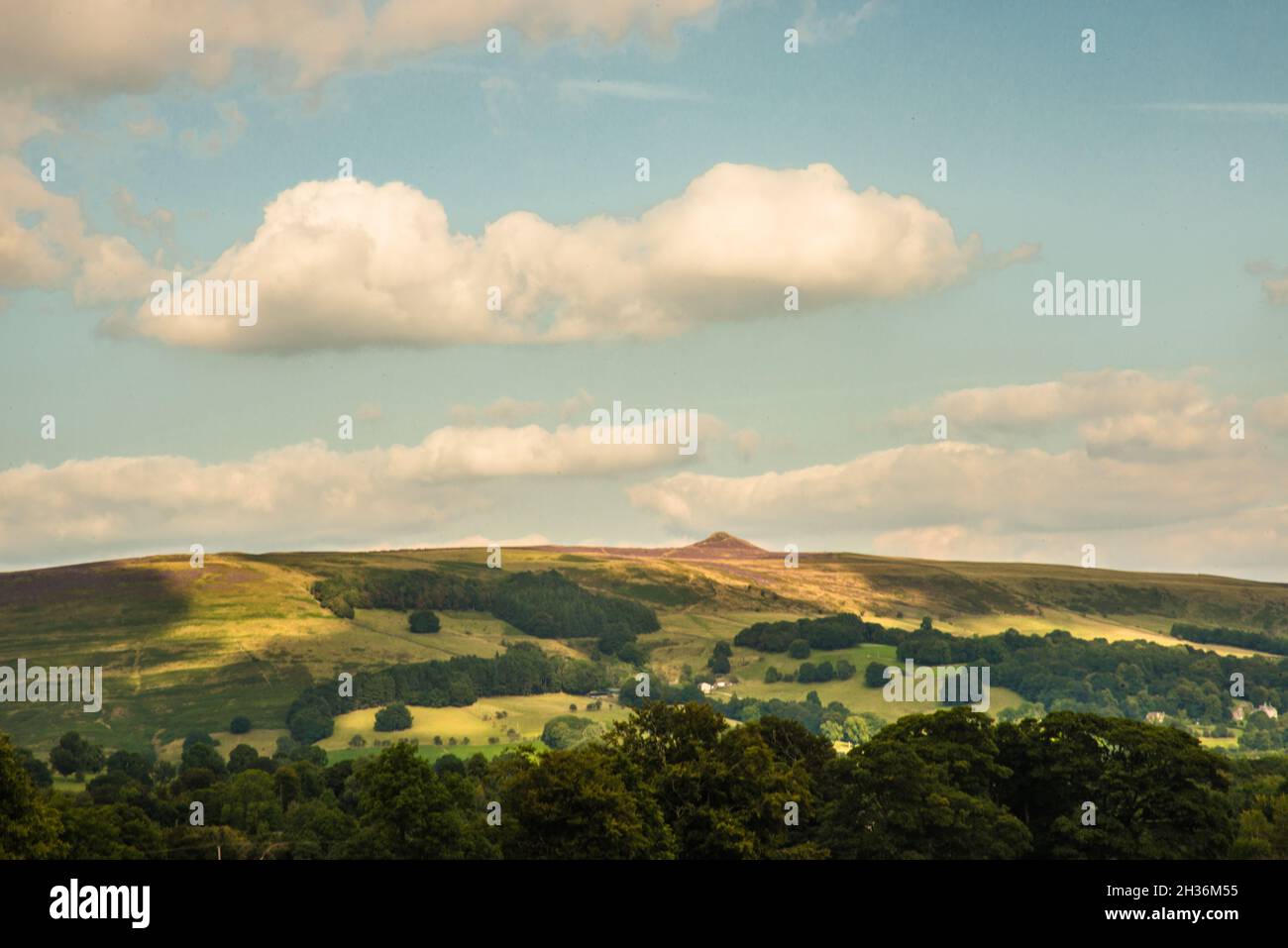 high on Winn hill Stock Photo - Alamy