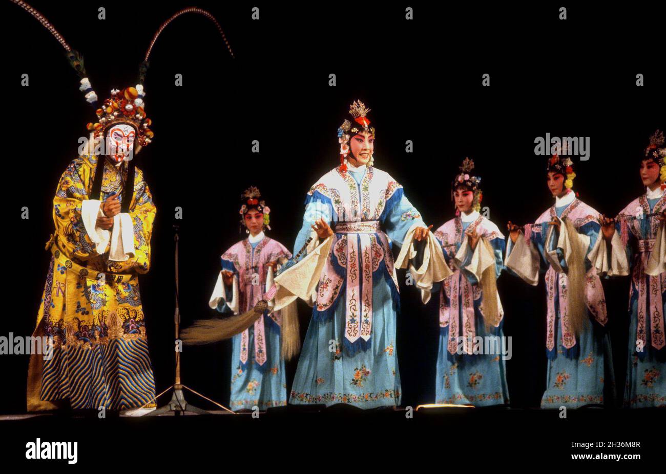 PEKING OPERA combines music mime dance and vocal performance Stock ...