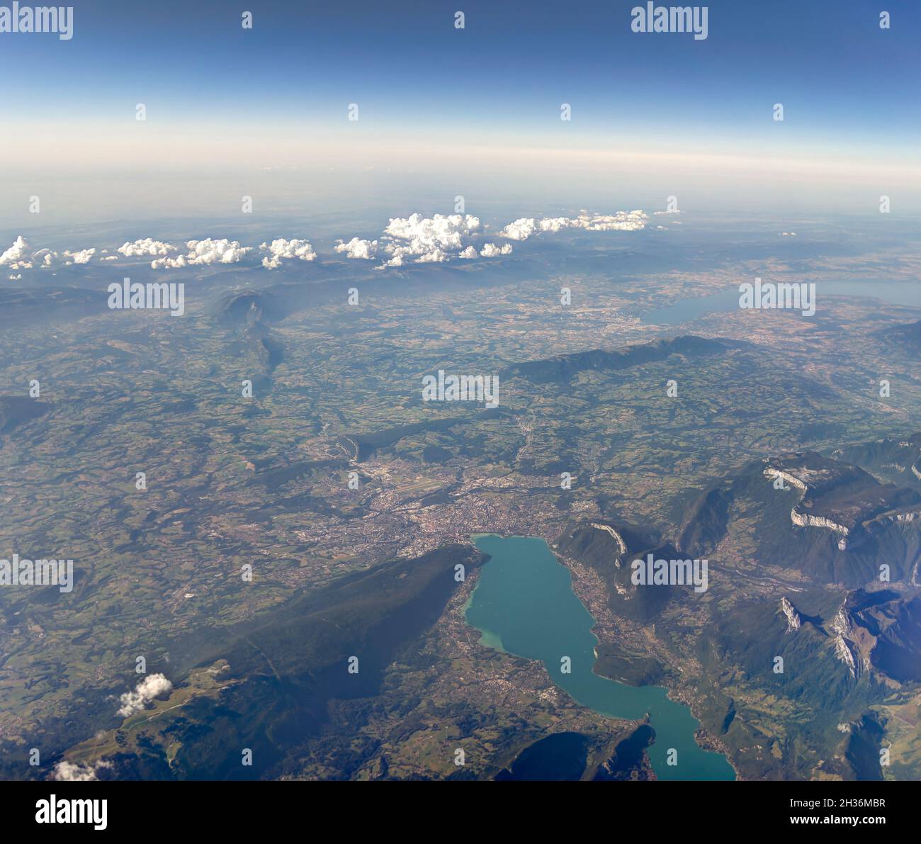 Annecy from above, HDR Image Stock Photo - Alamy