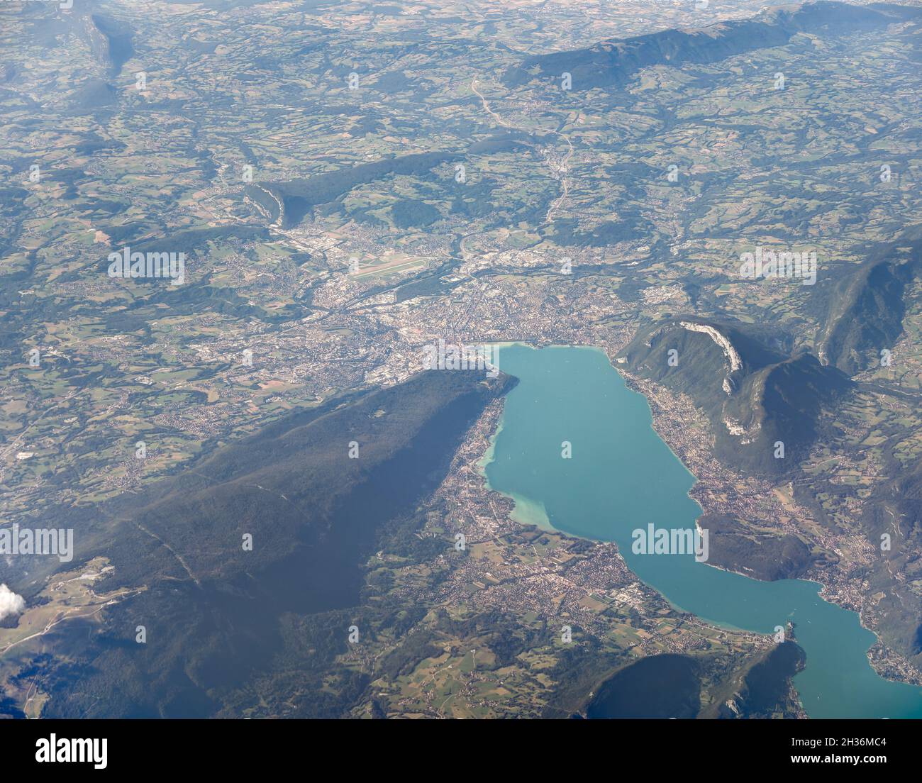 Annecy from above, HDR Image Stock Photo - Alamy