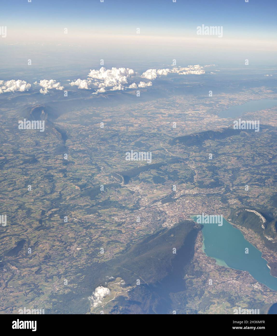 Annecy from above, HDR Image Stock Photo - Alamy