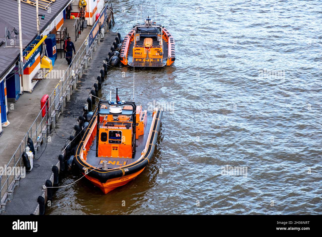 River Thames Royal Lifeboat National Lifeboat Institution Station ...