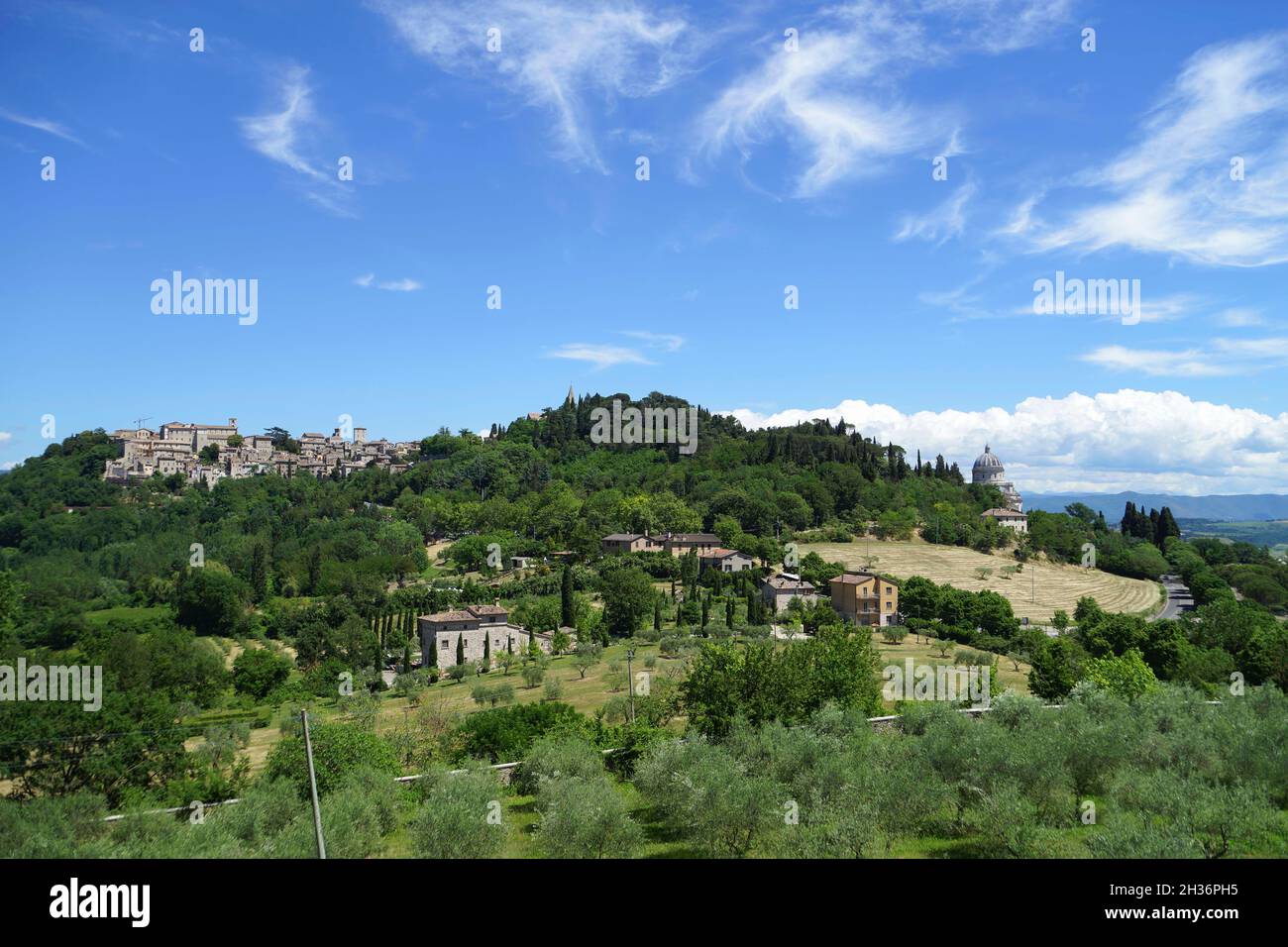 Todi landscape hi-res stock photography and images - Alamy