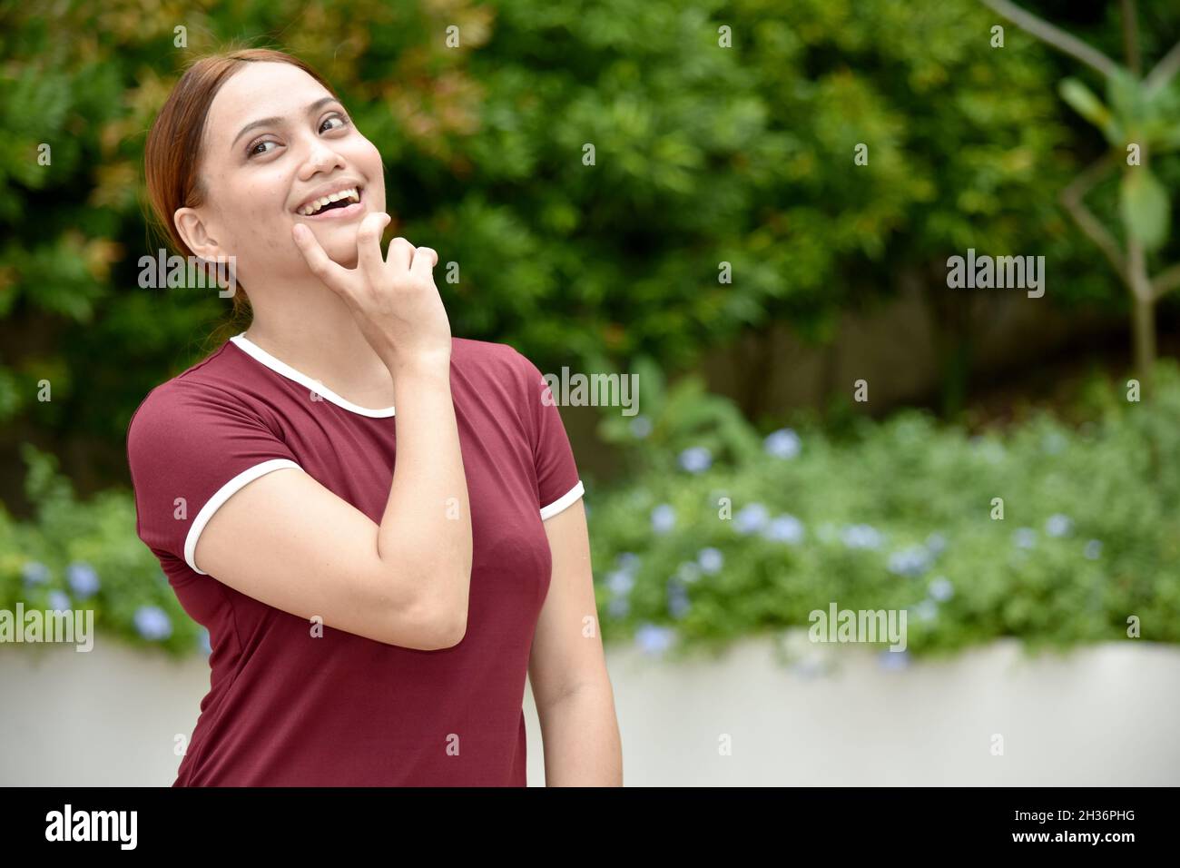 An Asian Adult Decision Making Stock Photo - Alamy