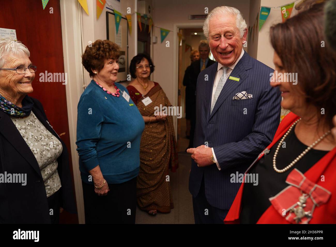 Royal visit samaritans hi-res stock photography and images - Alamy