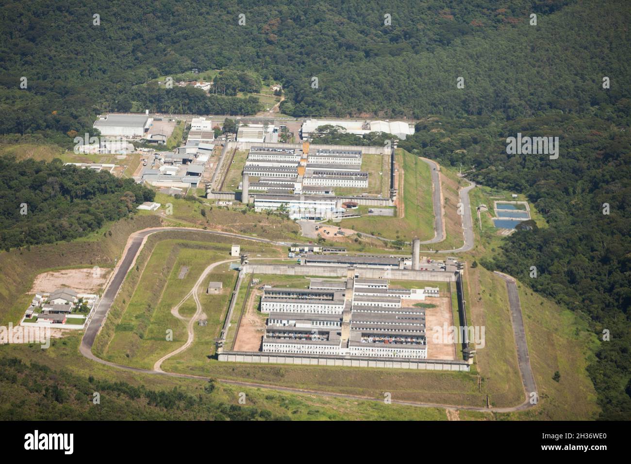 SAO PAULO BRAZIL CITY AERIAL Prison. VIEW. High quality photo Stock ...