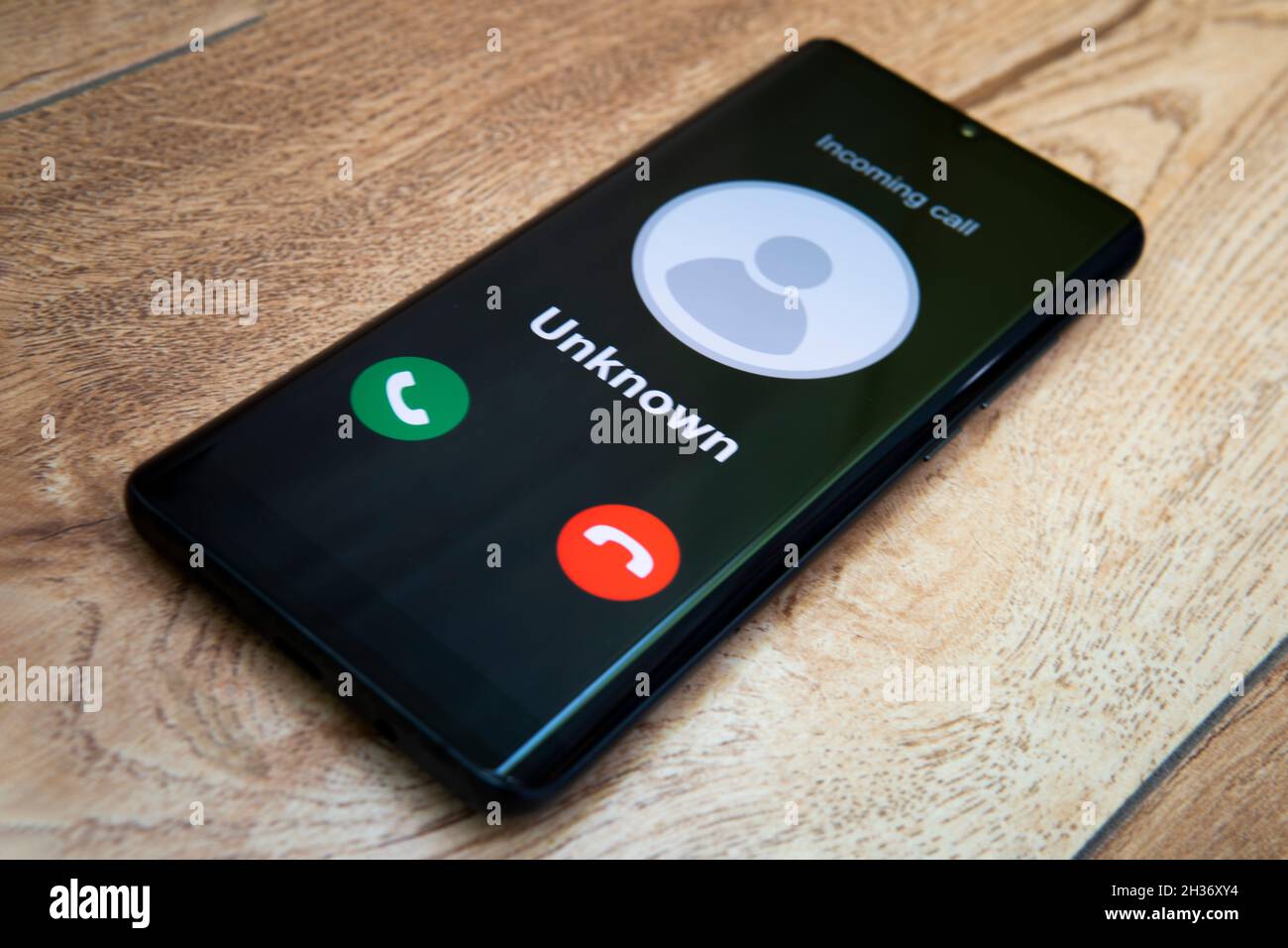 Phone call from unknown number. Scam, fraud or phishing with smartphone ... Phone call from unknown number. Scam, fraud or phishing with smartphone ...