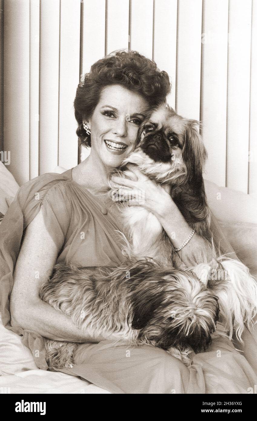 Posed portrait of soap opera actress Eileen Fulton who starred in As ...