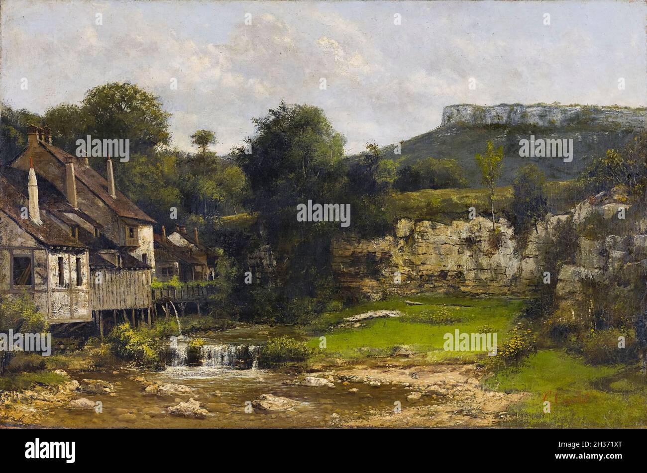 Gustave Courbet Landscape
