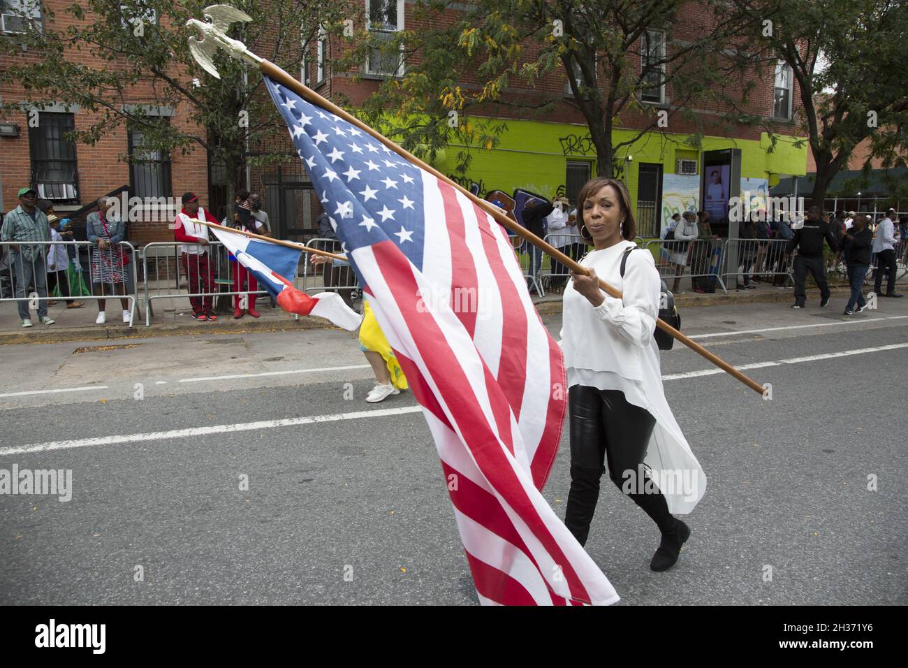 Panamanian Parade on Franklin Avenue in Brooklyn, NY, the largest ...