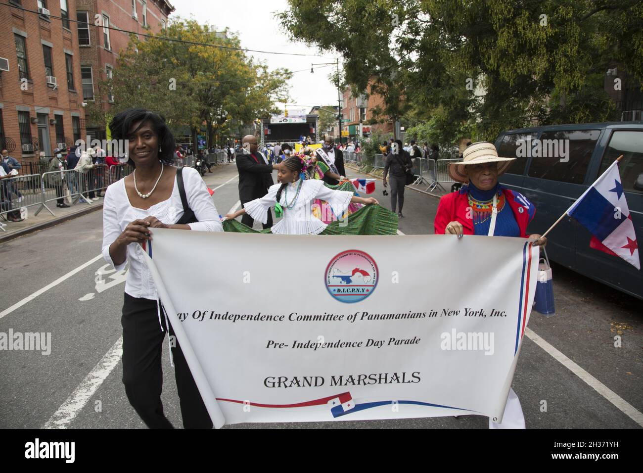 Panamanian Parade on Franklin Avenue in Brooklyn, NY, the largest ...