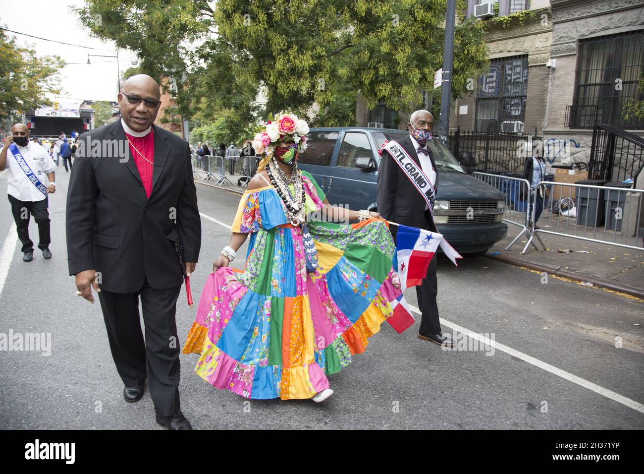 Panamanian Parade on Franklin Avenue in Brooklyn, NY, the largest ...