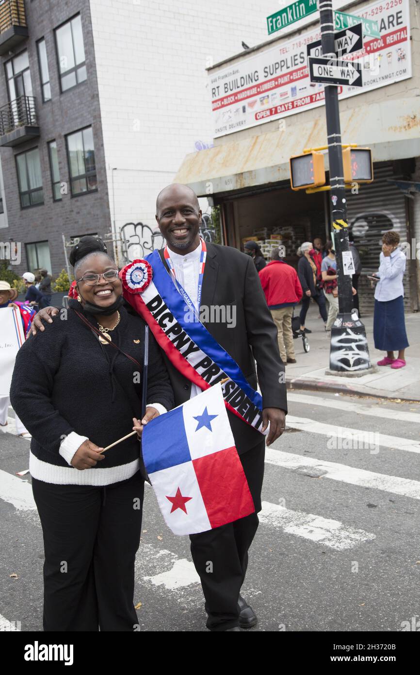 Panamanian Parade on Franklin Avenue in Brooklyn, NY, the largest ...