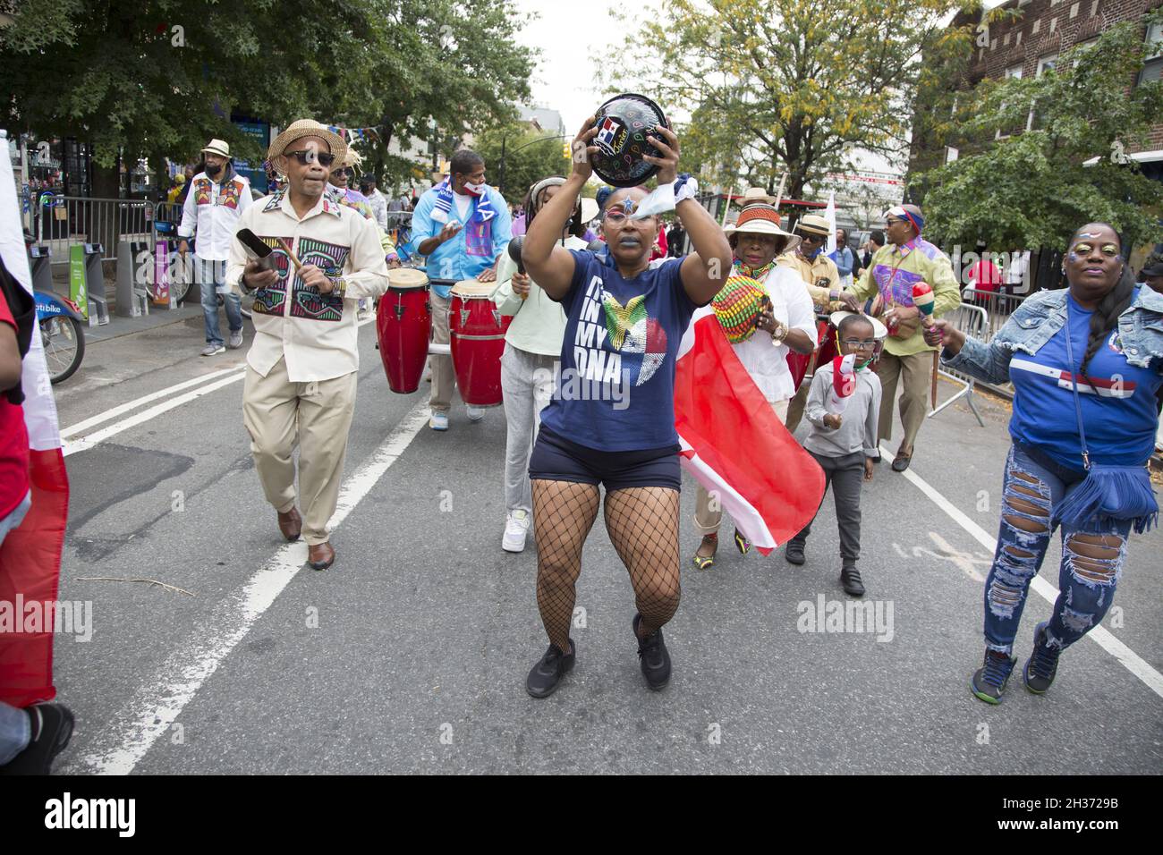 Panamanian Parade on Franklin Avenue in Brooklyn, NY, the largest ...