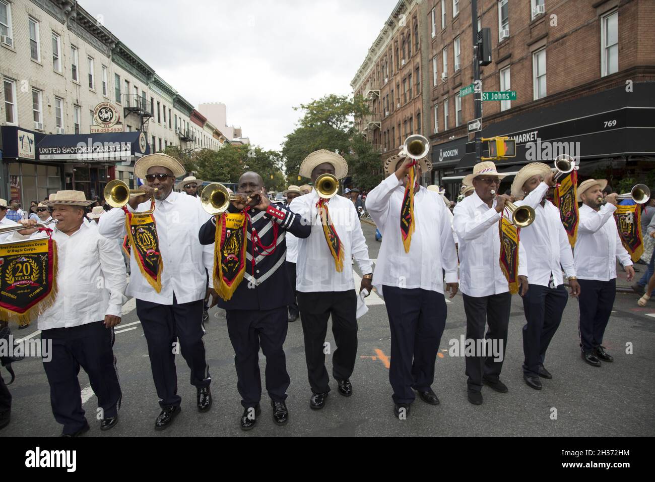 Panamanian Parade on Franklin Avenue in Brooklyn, NY, the largest ...