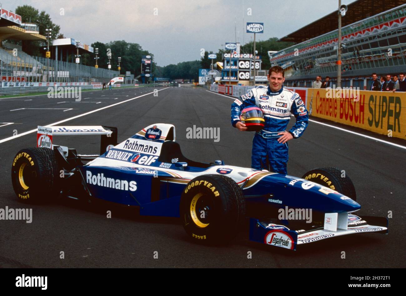 Jacques Villeneuve Williams Renault High Resolution Stock Photography ...