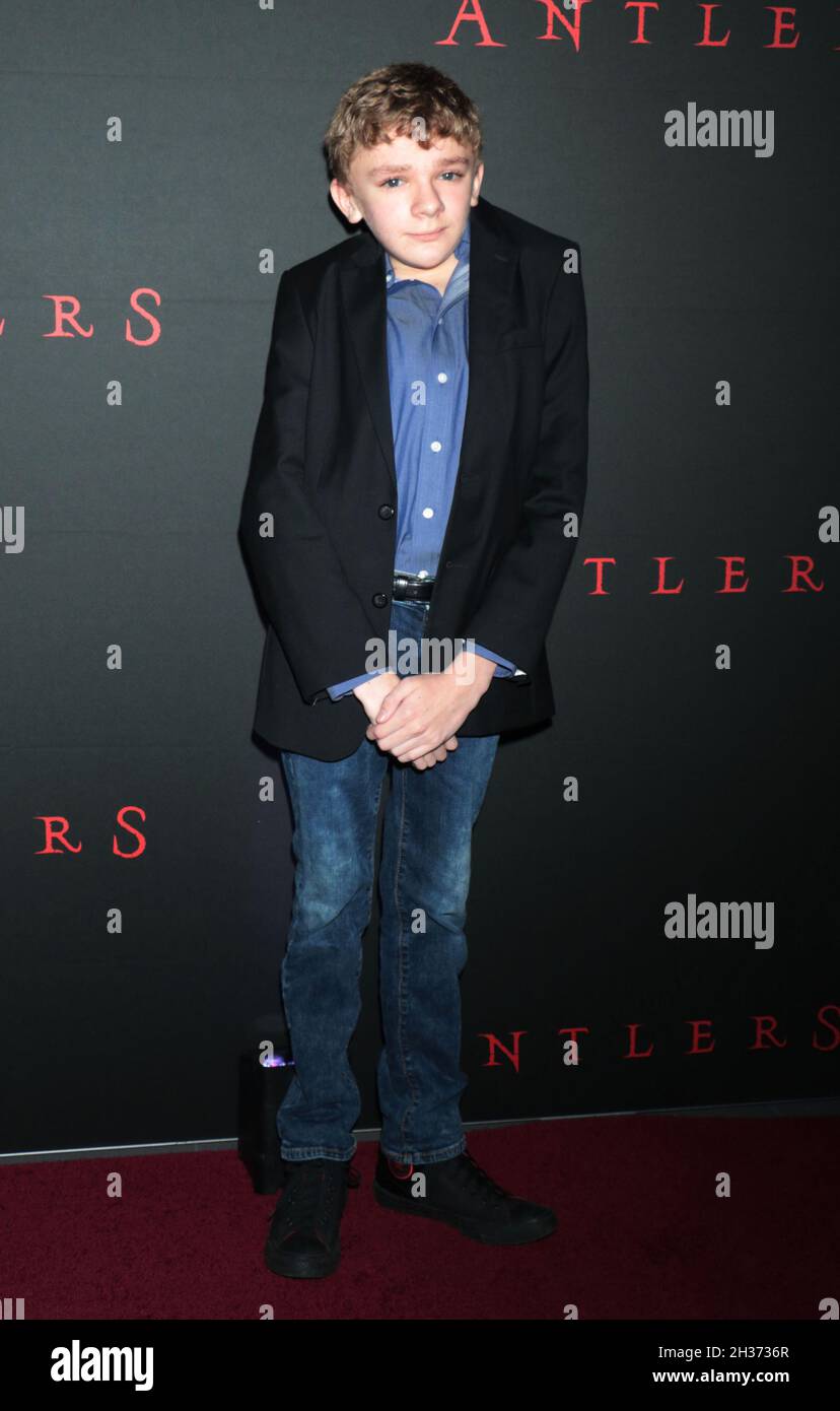 New York, NY, USA. 25th Oct, 2021. Jeremy T. Thomas at the Searchlight ...