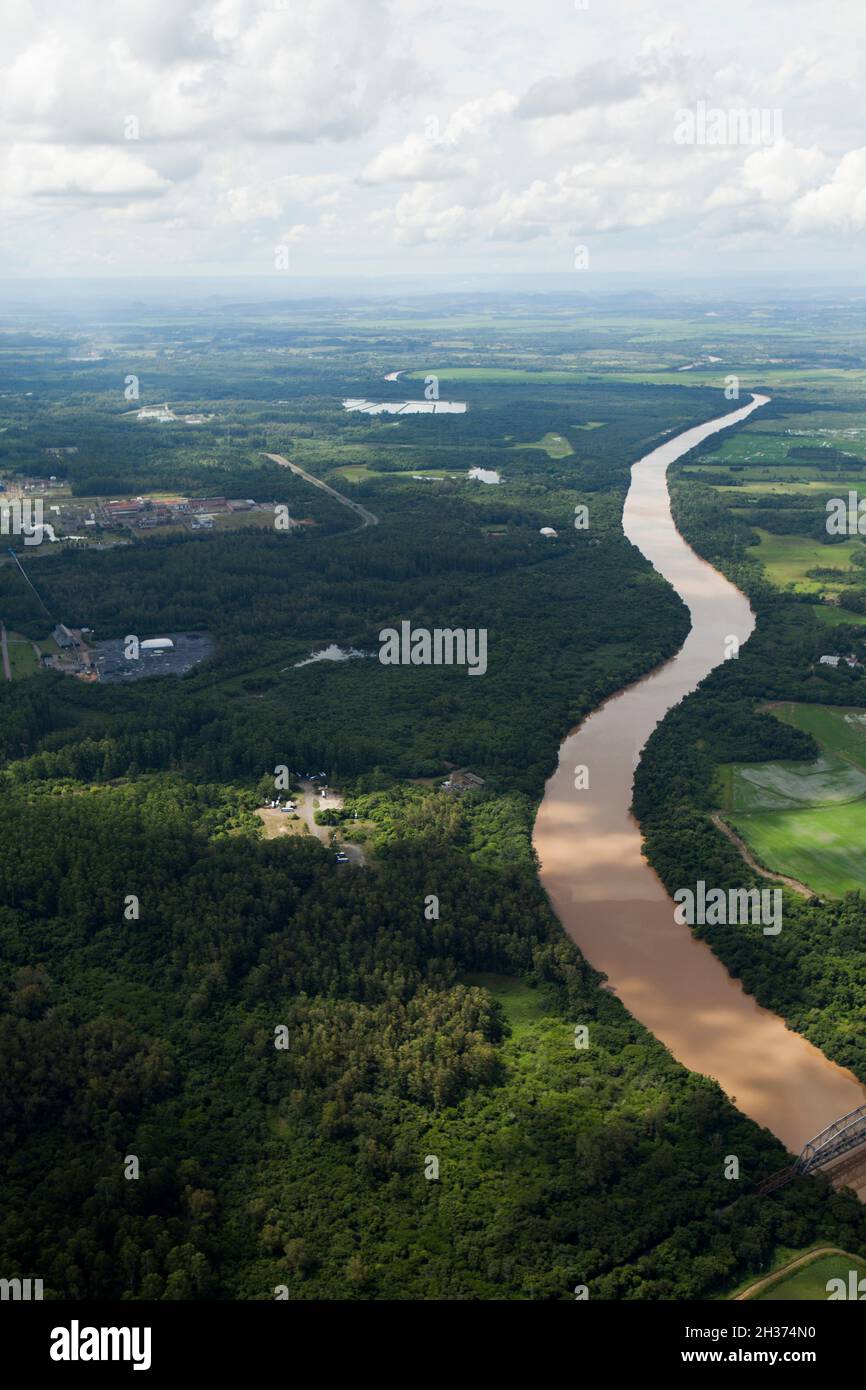 Aerial view of body of water - river - rivers. High quality photo Stock ...