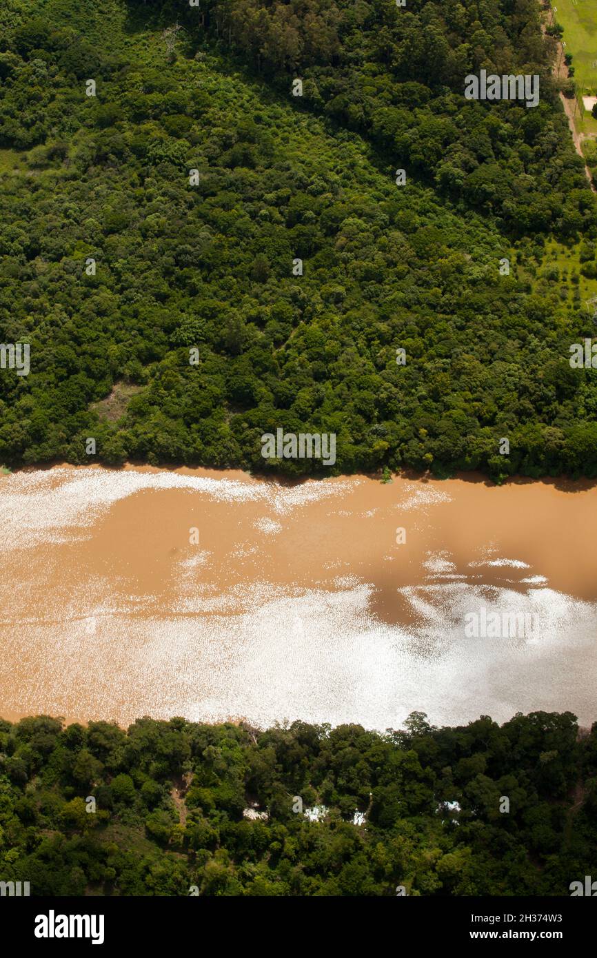 Aerial view of body of water - river - rivers. High quality photo Stock ...