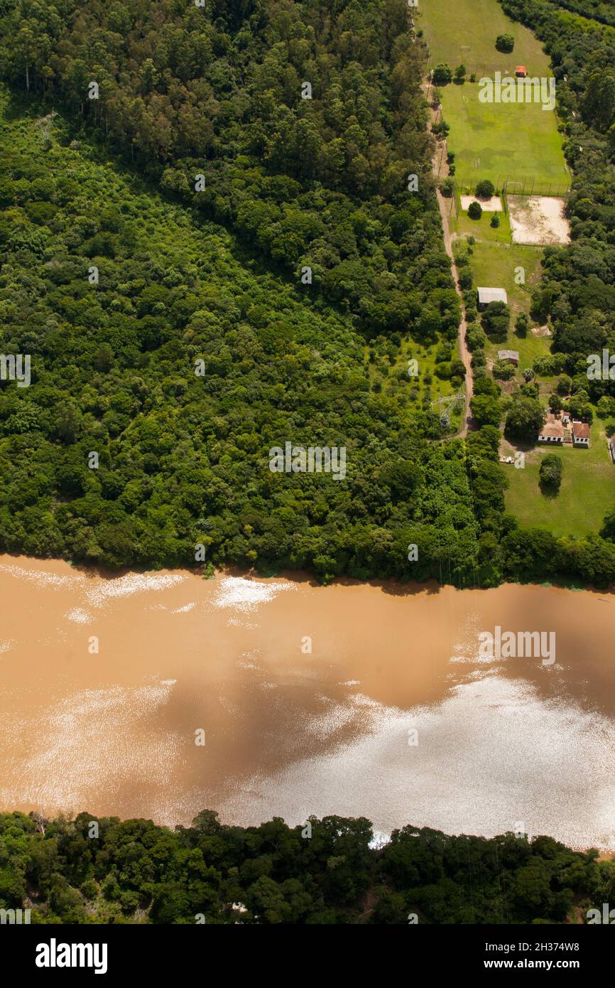 Aerial view of body of water - river - rivers. High quality photo Stock ...