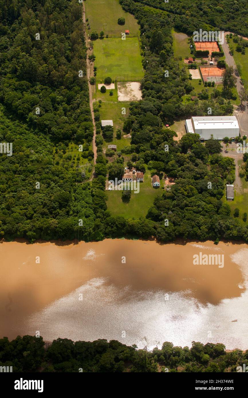 Aerial view of body of water - river - rivers. High quality photo Stock ...