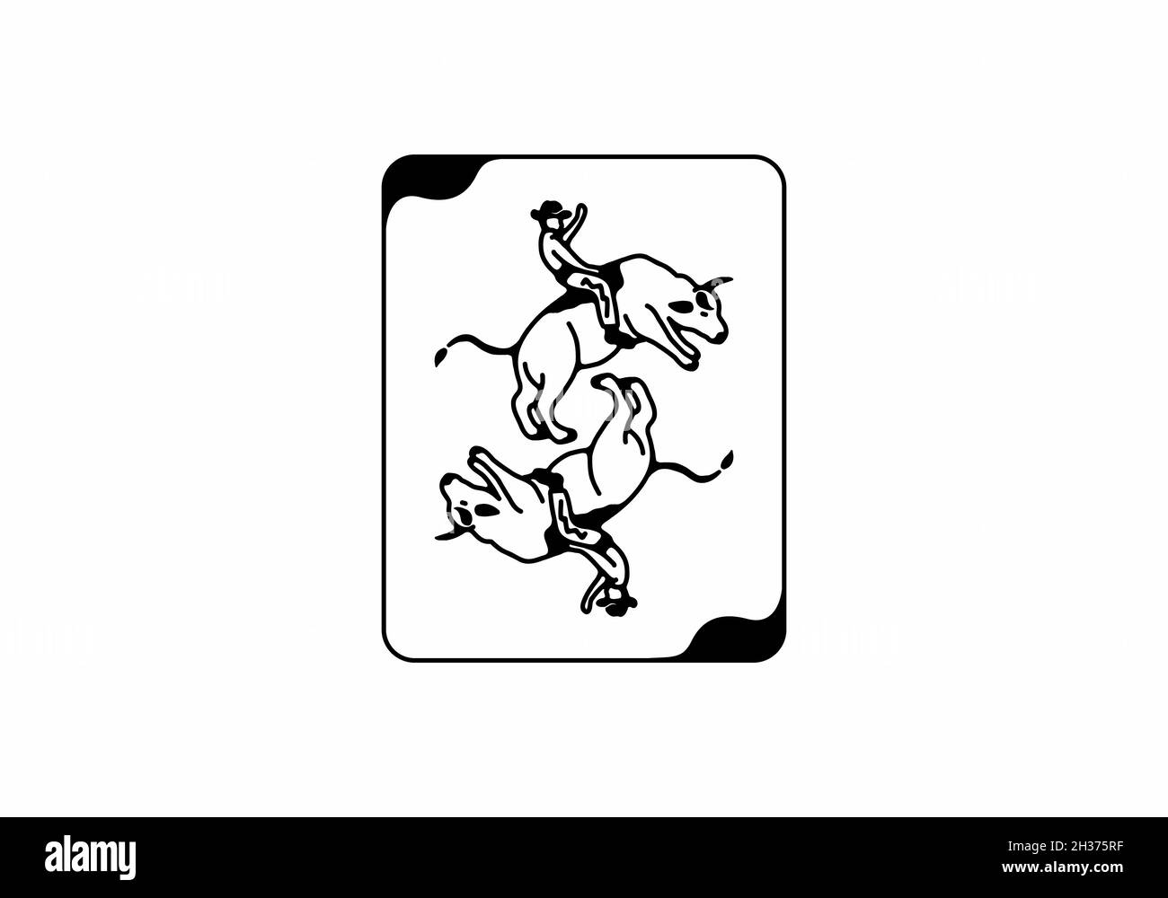 Rodeo logo design Stock Vector Images - Alamy