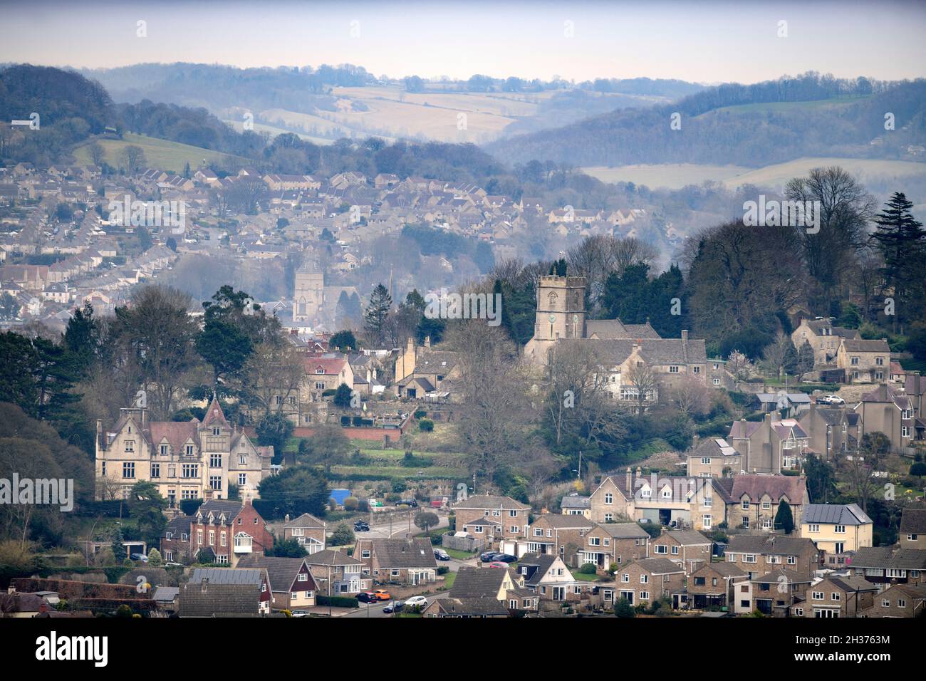 The parish of Rodborough with St Mary Magdalene Church and Stroud town ...