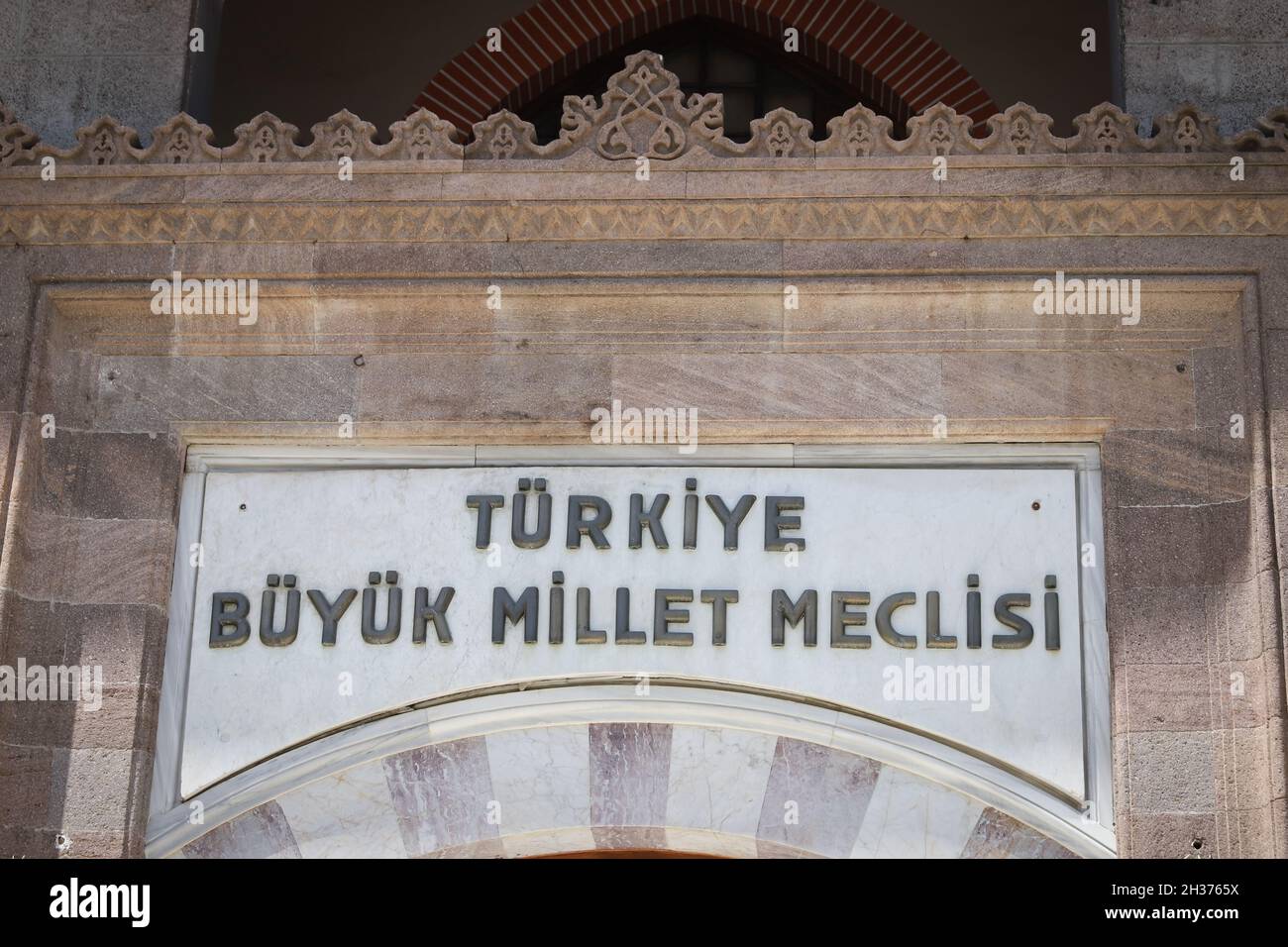 Republic Museum, Grand National Assembly in Ankara City, Turkey Stock ...