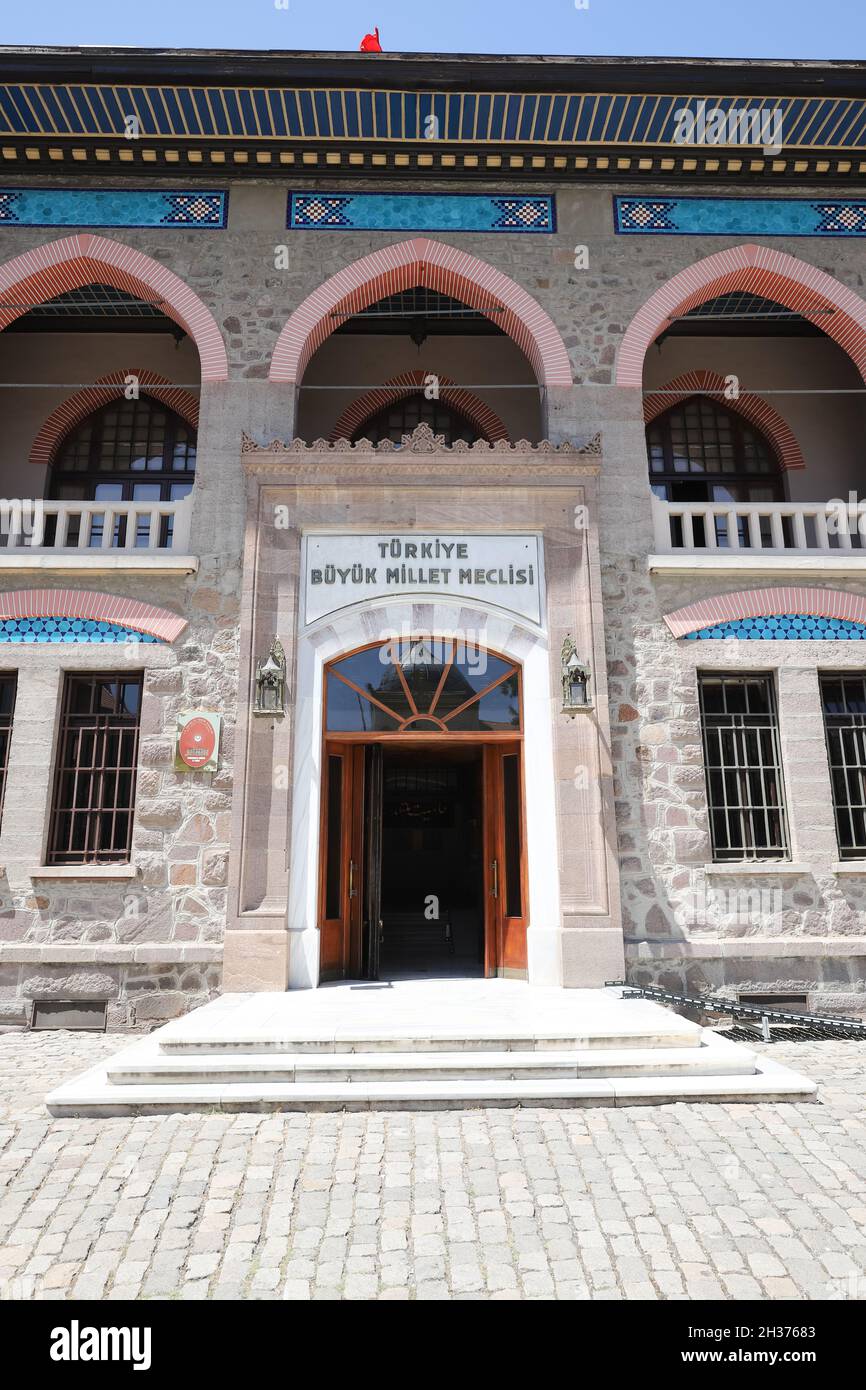 Republic Museum, Grand National Assembly in Ankara City, Turkey Stock ...