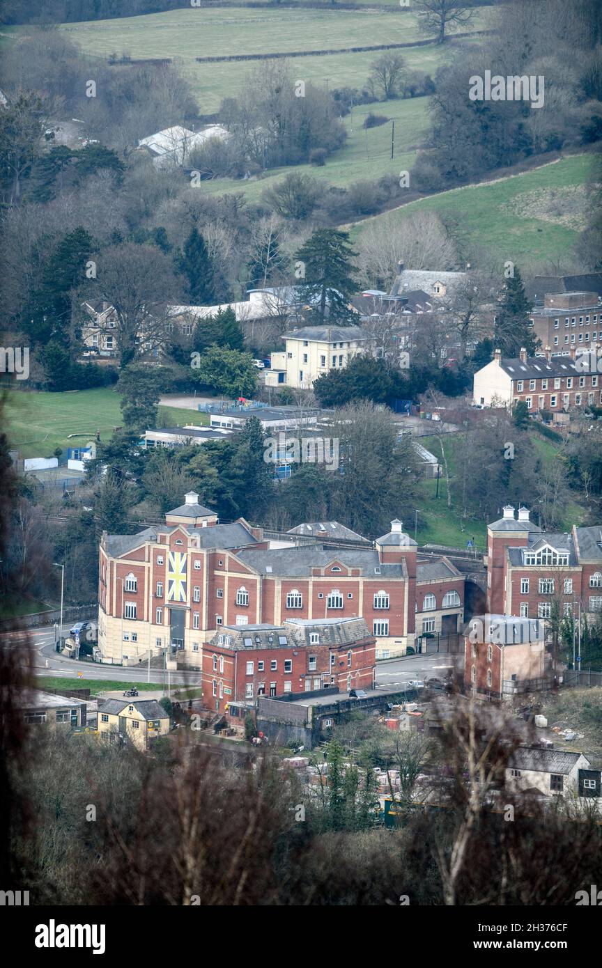 The town of Stroud in Gloucestershire - HQ of the energy company ...