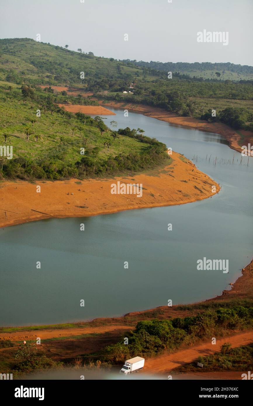 Aerial view of body of water - river - rivers. High quality photo Stock ...
