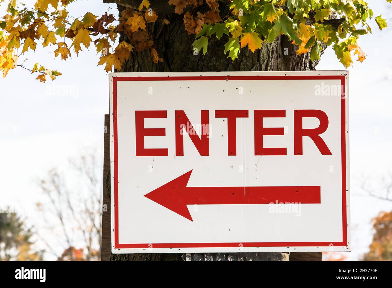 Enter outdoor hi-res stock photography and images - Alamy