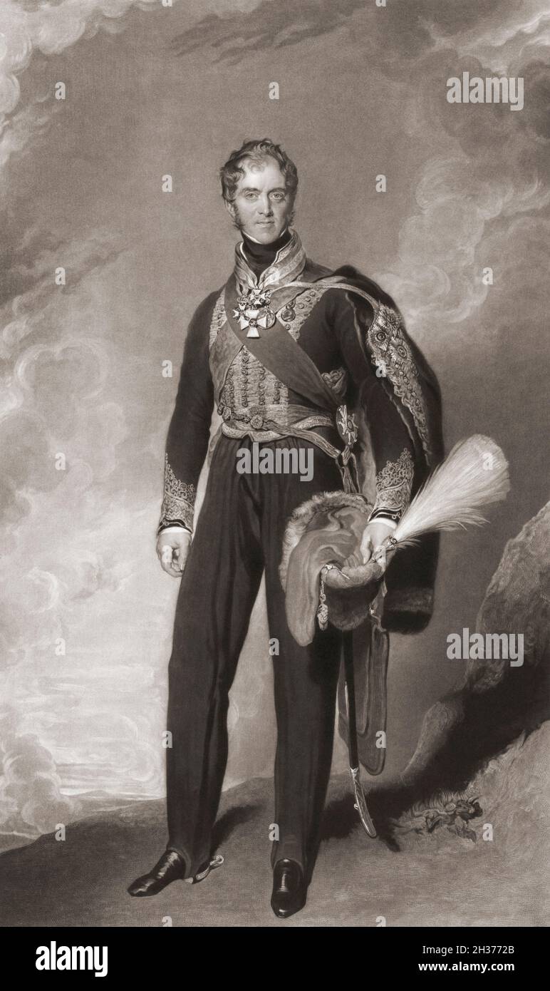 Henry William Paget, 1st Marquess of Anglesey, Baron Paget of ...