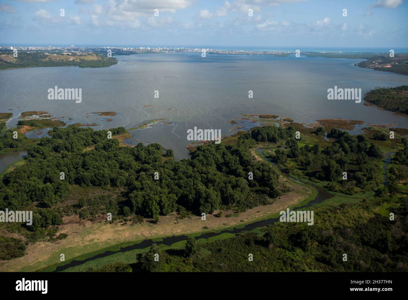Aerial view of body of water - river - rivers. High quality photo Stock ...