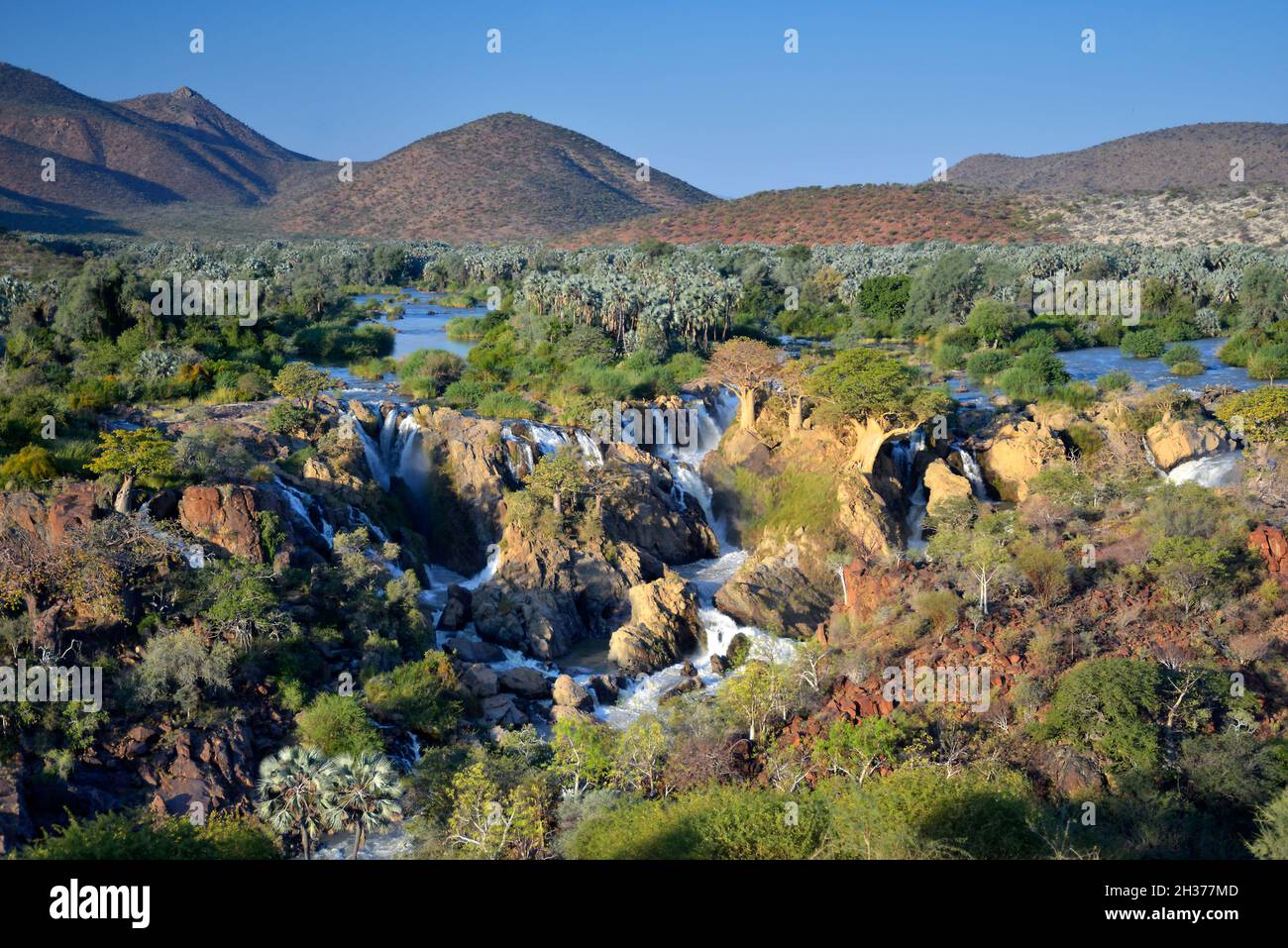 NAMIBIA, KAOKOLAND, EPUPA FALLS Stock Photo - Alamy