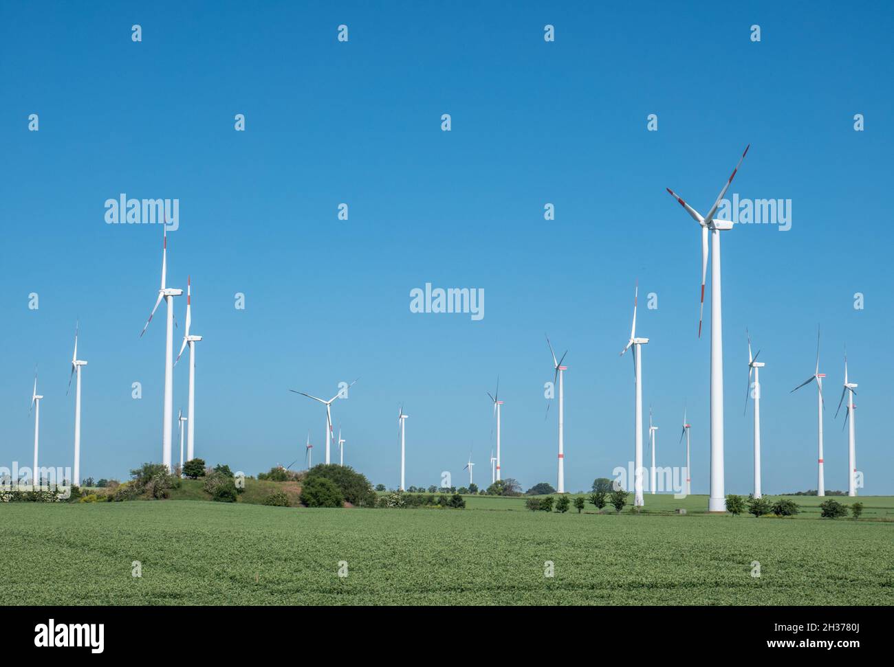 Drone hill wind farm hi-res stock photography and images - Alamy