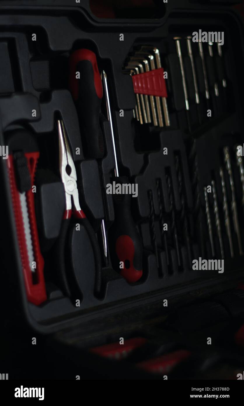 Still life tool box hi-res stock photography and images - Alamy