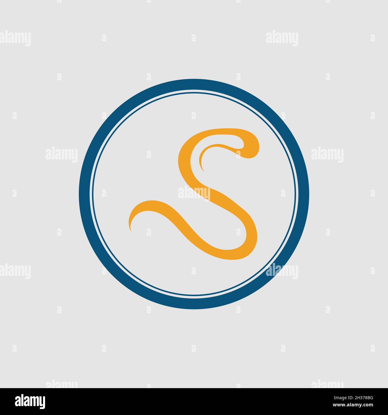creative Letter S Logo Template vector icon design Stock Vector Image ...