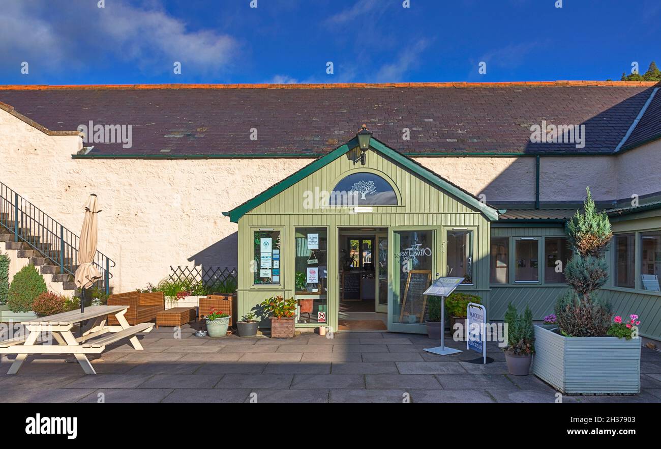 LOGIE STEADING FORRES MORAY SCOTLAND THE COURTYARD AND ENTRANCE TO THE ...