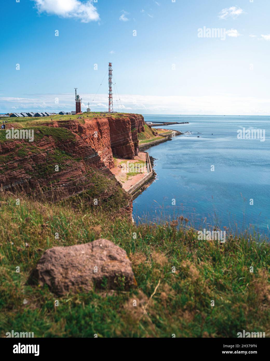 Helgoland island cliff coast landscape hi-res stock photography and ...