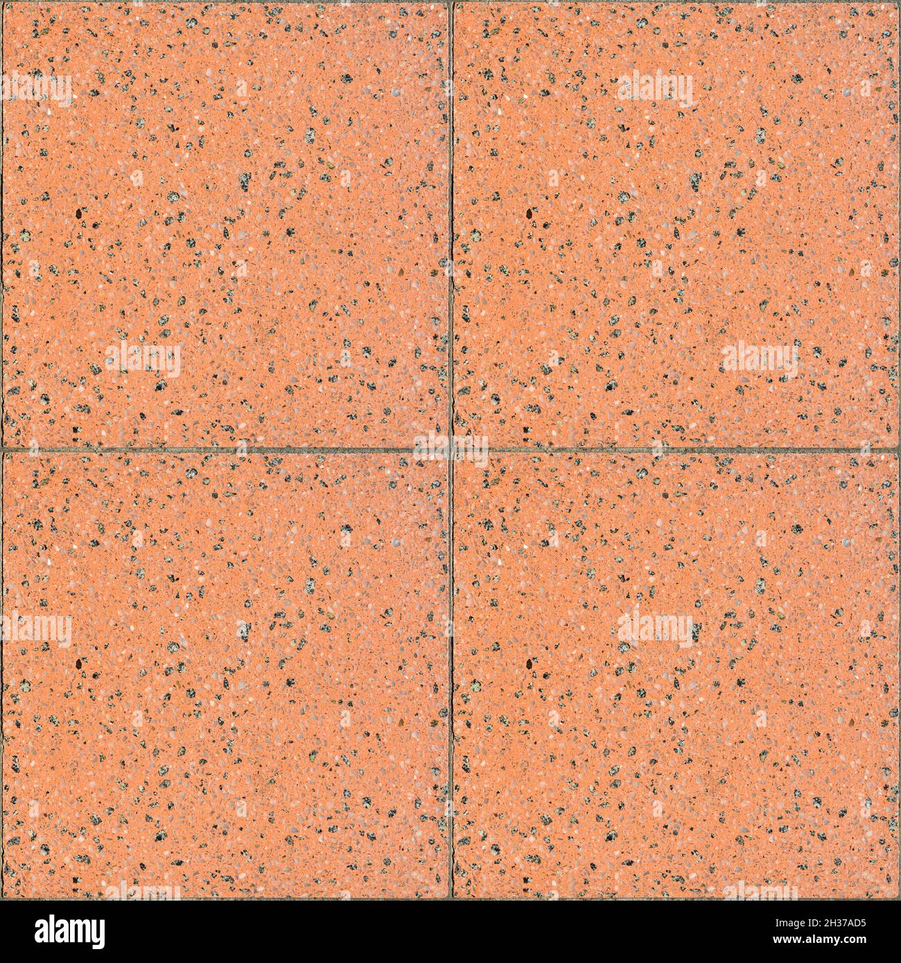 Orange colored square paving stone, tiled stone. Seamless, tile Stock ...