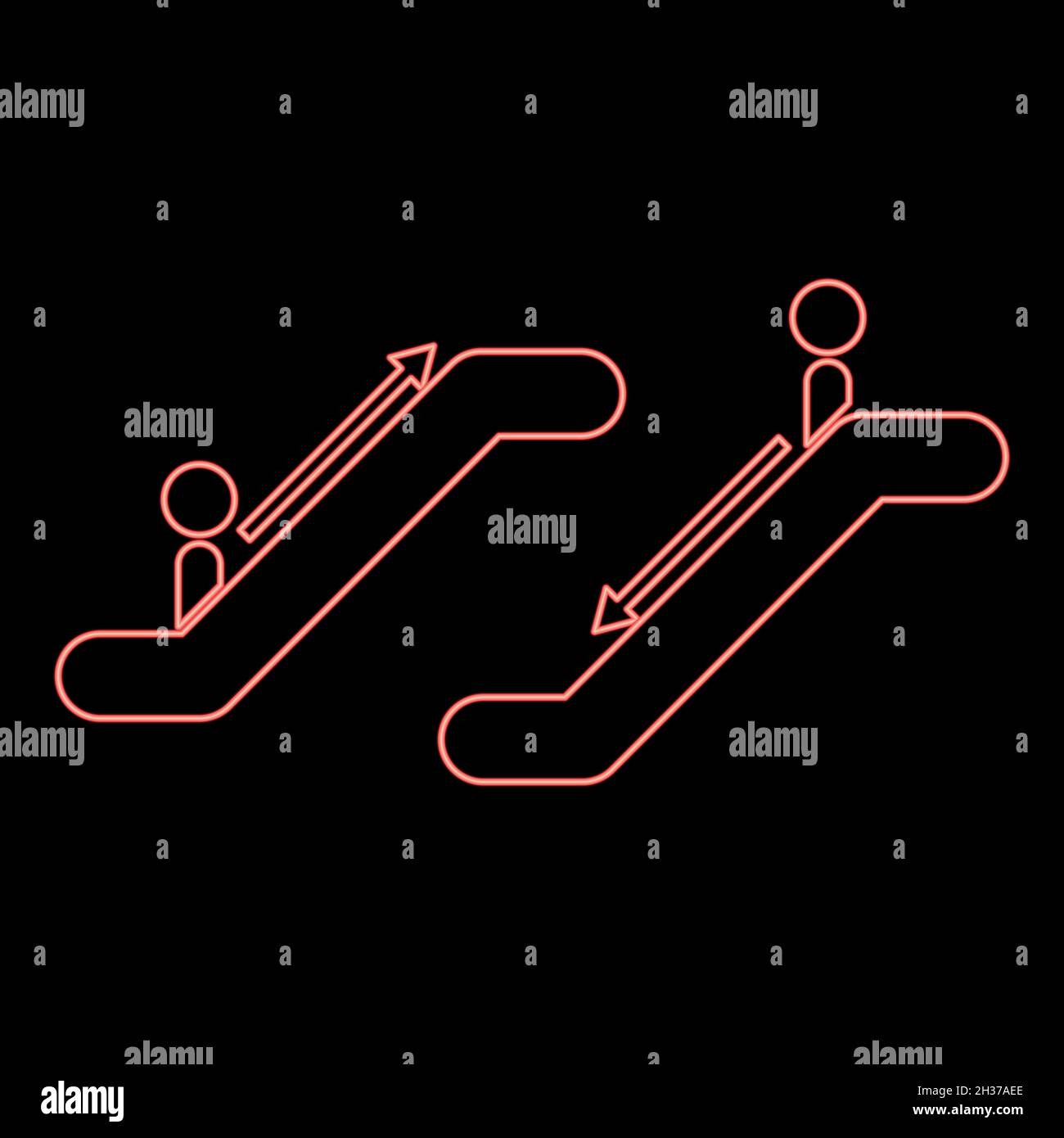 Walkway color image Stock Vector Images - Alamy