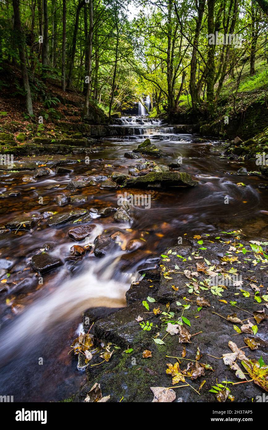 Around High and Low force Stock Photo - Alamy
