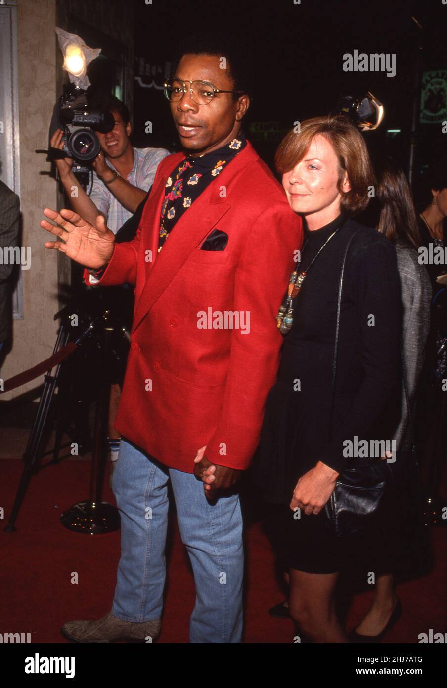 Carl Weathers and wife circa 1990's Credit: Ralph Dominguez/MediaPunch ...