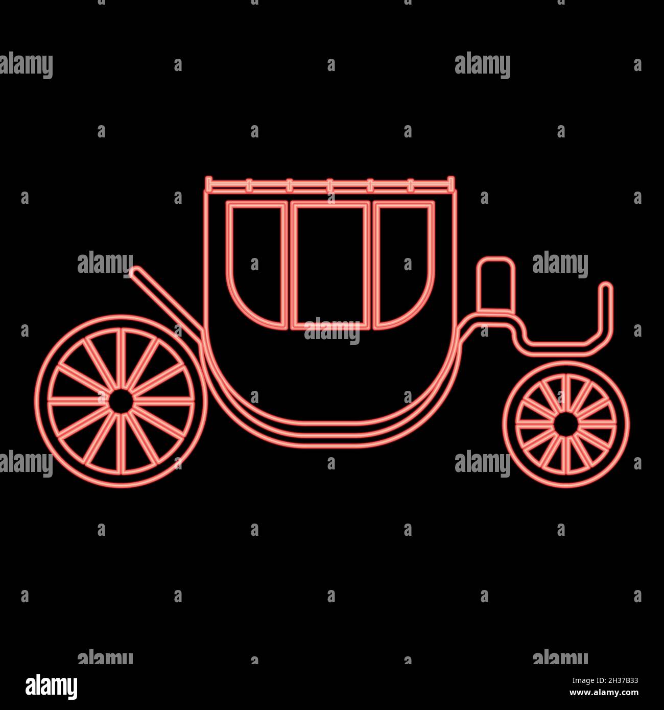 Rococo coach Stock Vector Images - Alamy