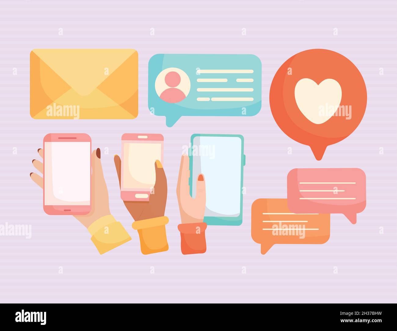 nice smartphones poster Stock Vector Image & Art - Alamy