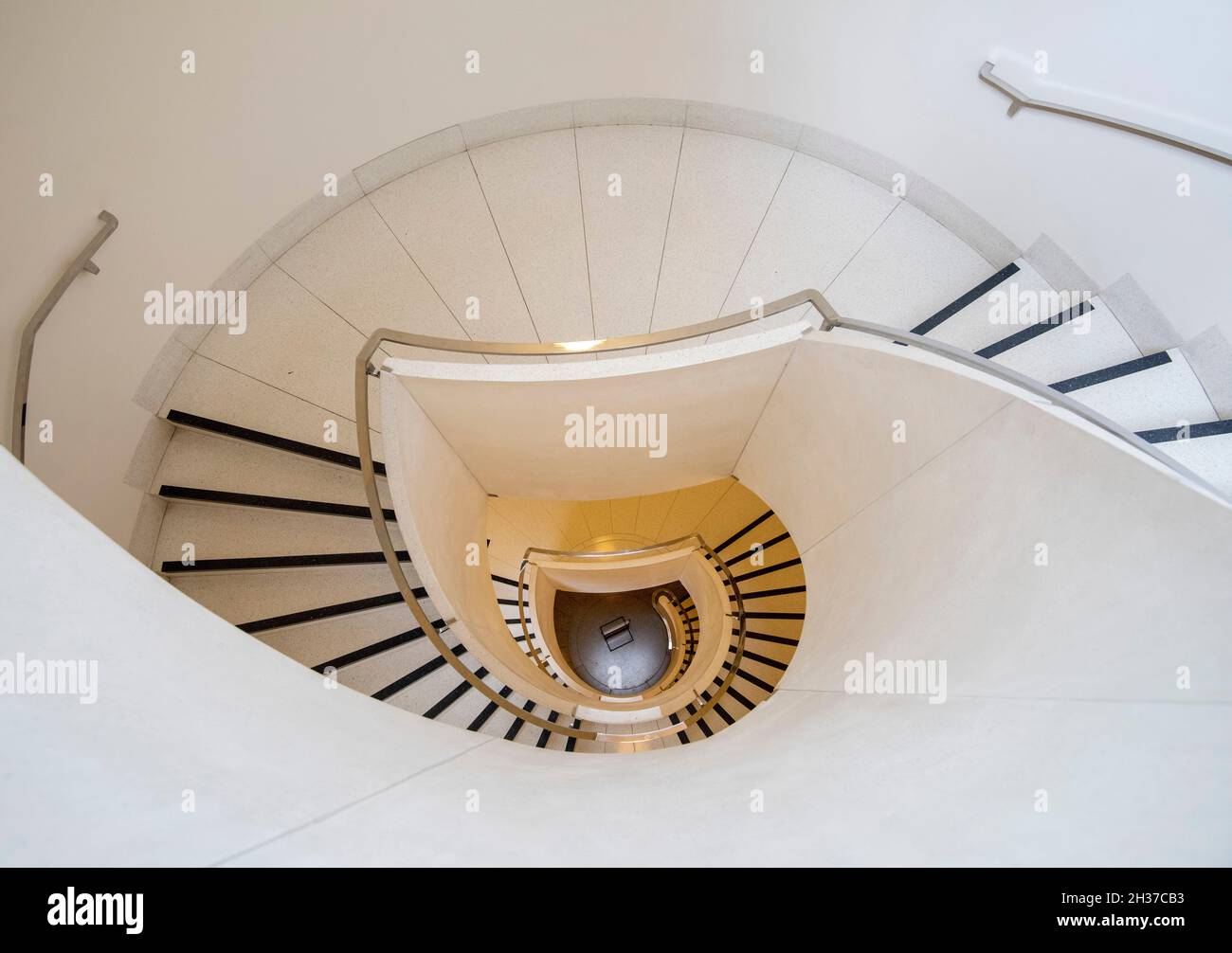 Staircase inside the Tate Britain, London England UK Stock Photo - Alamy