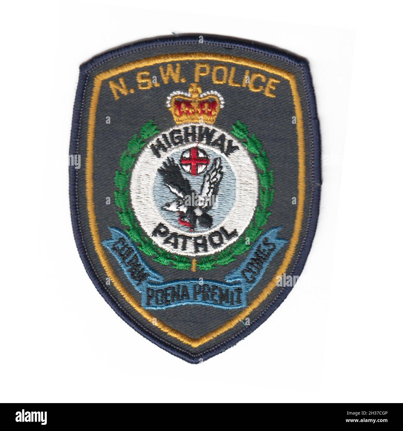 Australia police department patch isolated with white background Stock ...